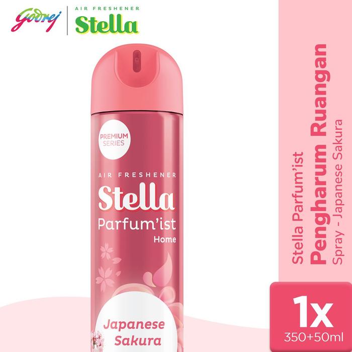 Jual Stella Spray 400 ml air freshner pengharum ruangan semprot - Sakura - Jakarta Timur - Alat ...