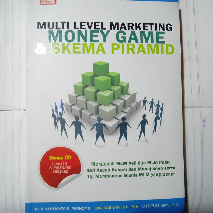 Jual MULTI LEVEL MARKETING MONEY GAME & SKEMA PIRAMID Plus CDnya ...
