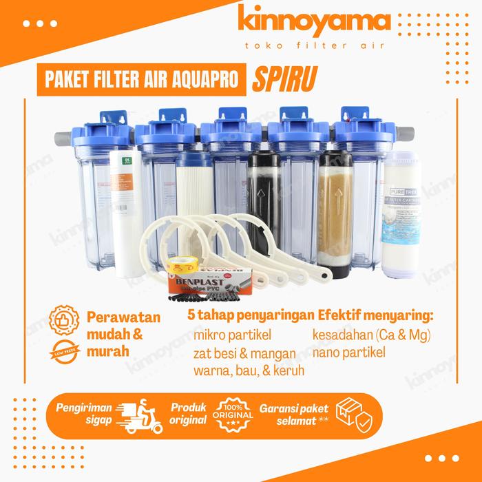 Promo Paket Filter Air Sumur Lengkap 1 Set / Filter Air Sumur Tanah 10 ...