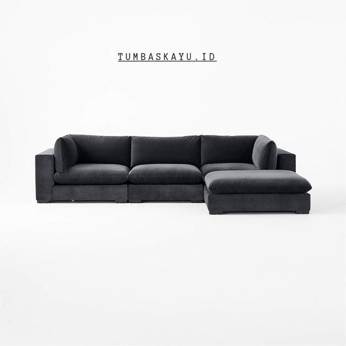 Jual Sofa Minimalis L Shape Modern Sofa Tamu Minimalis - Tumbas Kayu Id ...