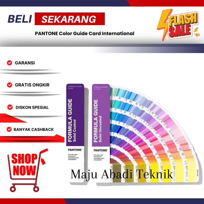 Jual PANTONE Color Guide Card International Standard Matte Warna ...