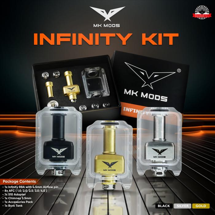Promo MK Mods Infinity RBA Bridge Kit with Boro Tank for Boro AIO by MK ...