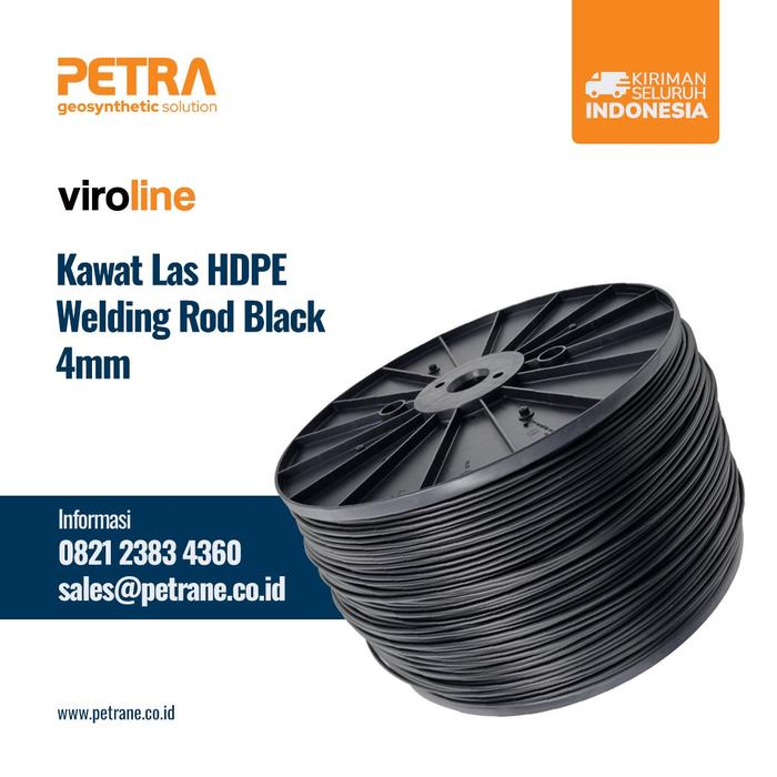 Jual Kawat Las HDPE / Welding Rod Black 4mm Viroline - Kota Tangerang ...