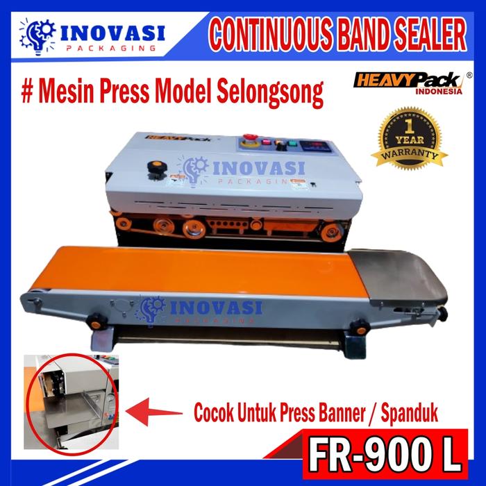 Jual Band Sealer FR-900L Mesin Seaming Press Banner Spanduk Selongsong ...