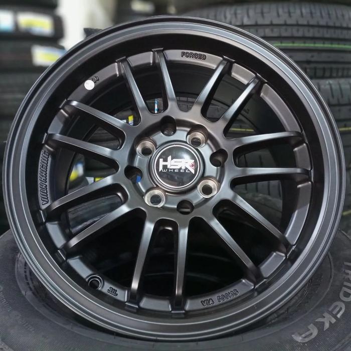 Jual velg hsr revo r15 lebar 7 lubang Baut 4×100 dan 4×114,3 offset 37 ...