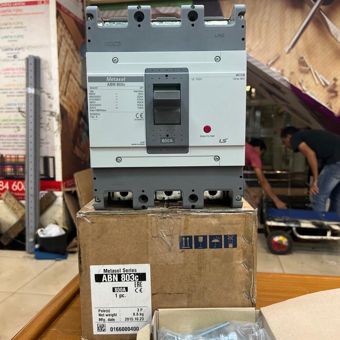 Jual MCCB LS ABN 803c 3P 800A / LS ABN 803c 3P 800A Metasol Original ...