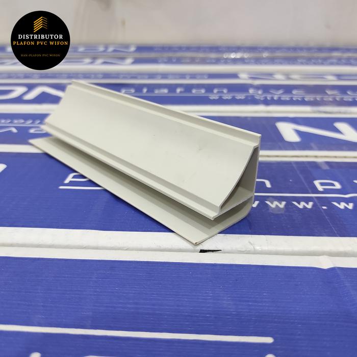 Jual List sudut polos List Dinding PVC WIFON - LB 1 Putih - Kota ...