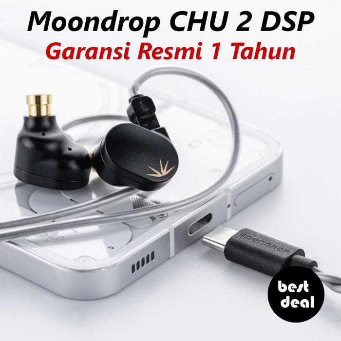 Jual Moondrop Chu 2 DSP / Chu II USB-C 2pin Dynamic Driver In-ear ...