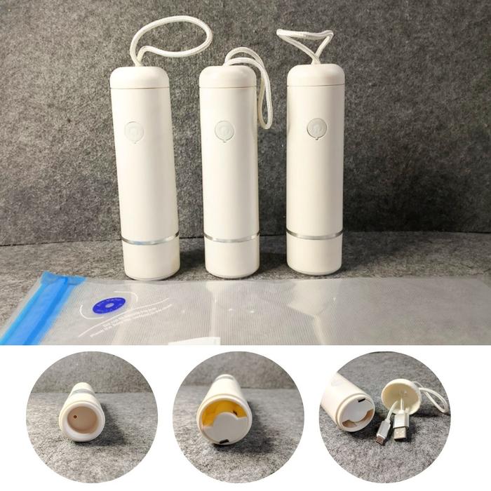 Promo MVS-19 Pompa Portable Mini Khusus Plastik Vacuum Sous Vide Zipper ...