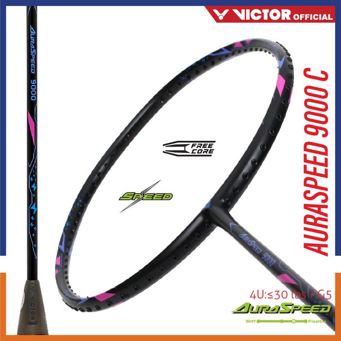 Promo Raket BADMINTON VICTOR AURASPEED 9000 C / ARS-9000 C Cicil 0% 3x ...