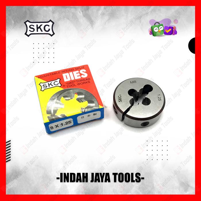 Jual SKC Mata Snai M 8 X 1.25 - Snay Senai Snei Round Dies M8X1.25 M8 - Kota Bandung - Indah ...