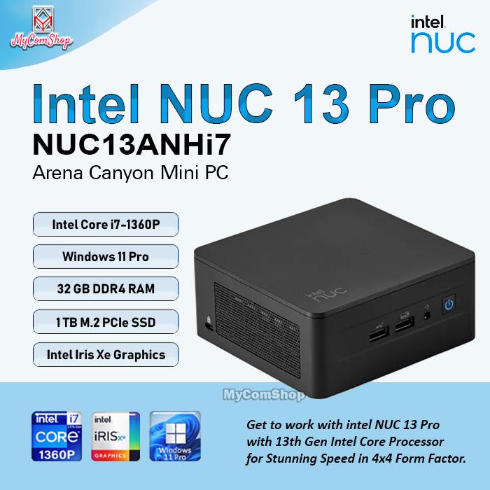 Jual INTEL NUC 13 PRO NUC13ANHi7 MINI PC i7-1360P 32GB RAM 1TB SSD INTEL XE - Jakarta Utara ...