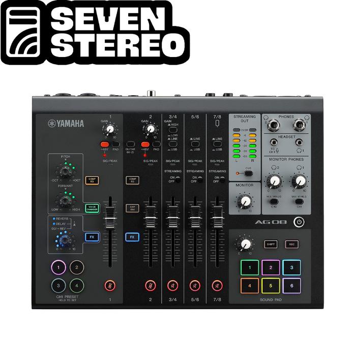 Jual Yamaha AG08 Live Streaming Mixer - Kota Bandung - SEVEN STEREO | Tokopedia