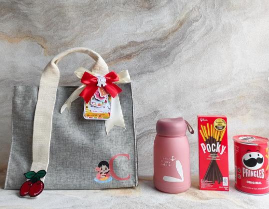 Jual TWODEE - Hampers Paket EC Marhen Bag + Botol + Snack Souvenir ...
