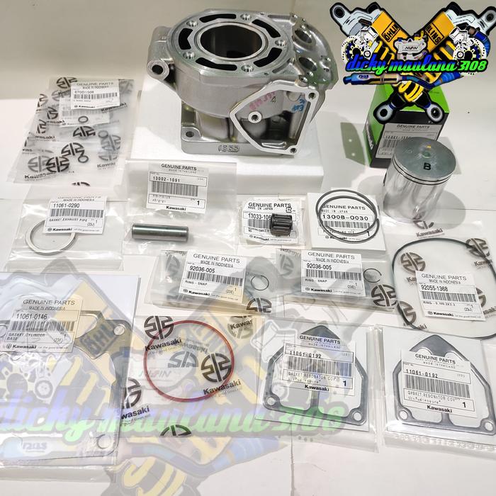 Promo BLOK BORING 1855 FULLSET SILVER NINJA 150 R SS RR OLD NEW ...