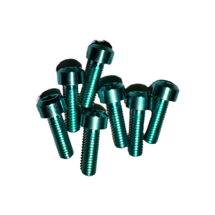 Jual Baut Titanium Set Tutup Tangki Fuel Cap Ninja SS R RR 150 Grade 5 - Hijau - Jakarta Barat ...