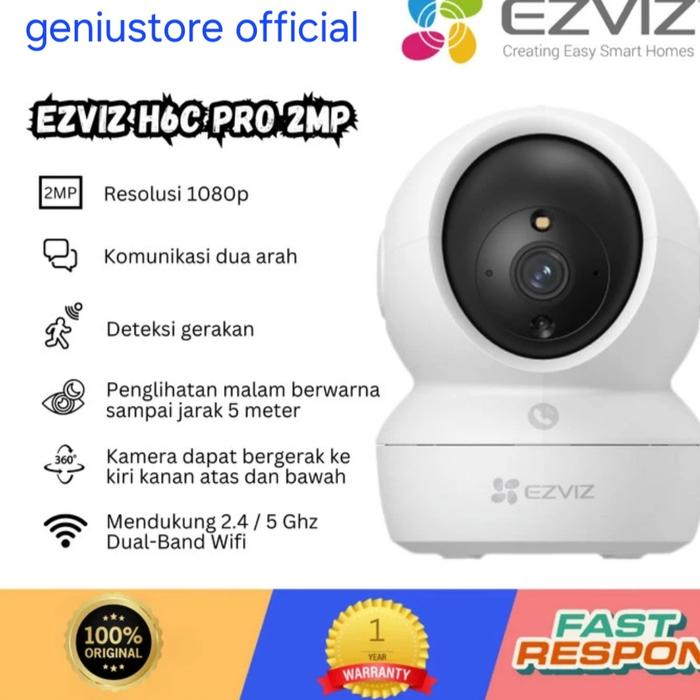Jual CCTV EZVIZ H6C Pro 2mp / Full hd smart home IP camera - Jakarta ...