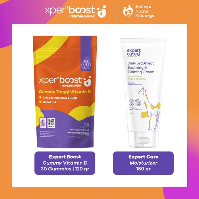 Promo Expert Boost - Paket Vitamin D 600 IU + Expert Care Lotion 150g ...