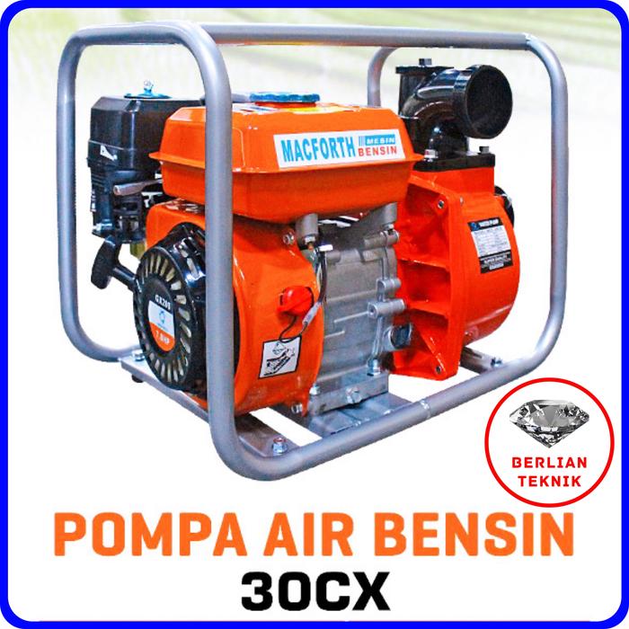 Jual Mesin Pompa Air Bensin Engine Water Pump Macforth 30 CX / 3 Inch ...