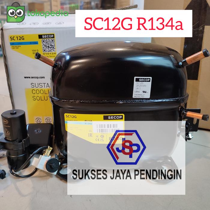 Jual Compressor Secop SC12G R134a by Danfoss / Kompresor SC12G ...