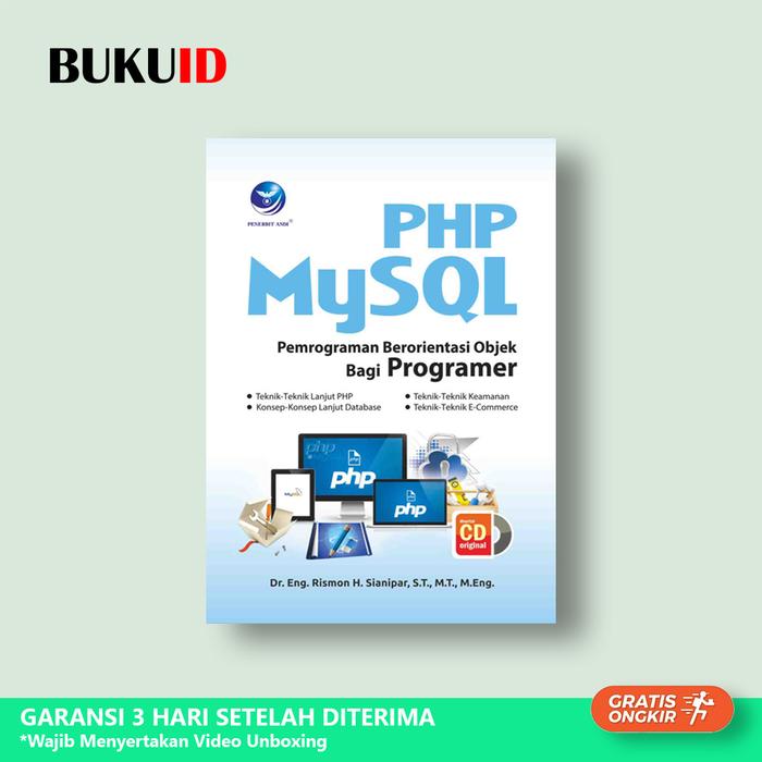 Promo Buku PHP Mysql Pemrograman Berorientasi Objek Bagi Programer+cd - Kota Tangerang - Buku ID ...