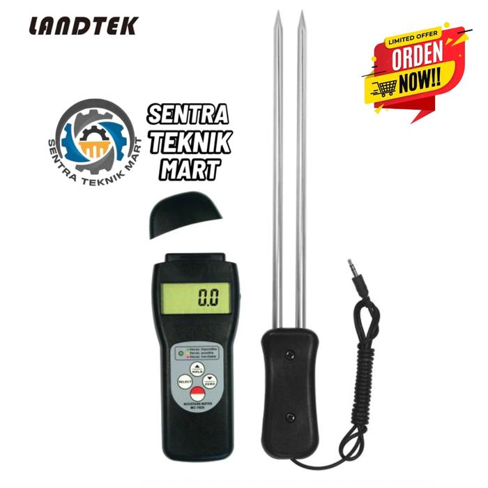 Jual Moisture Meter MC-7825G Landtek Kadar Air Kopi MC7825G MC 7825 ...