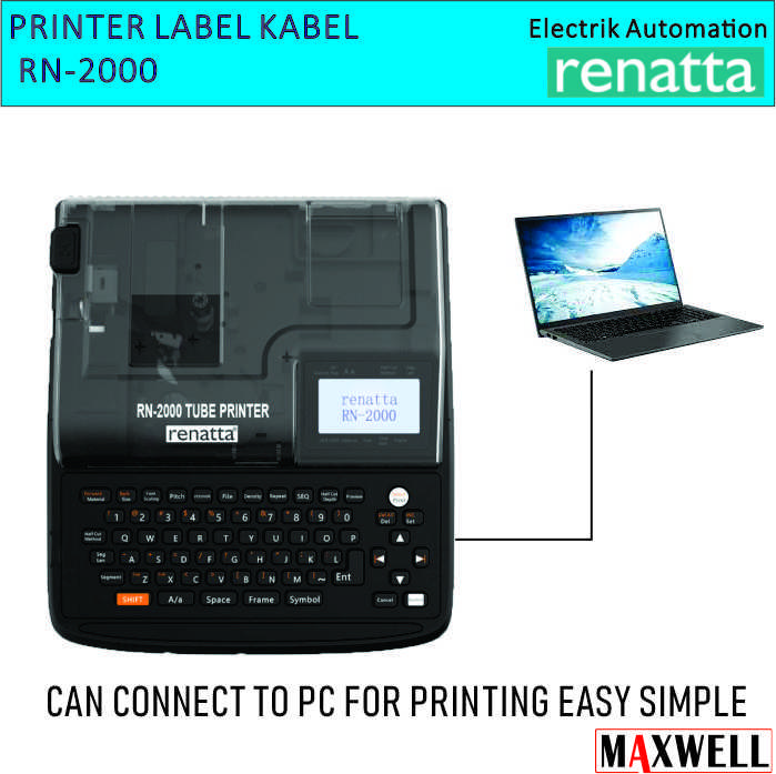 Jual PRINTER LABEL KABEL / TUBE PRINTER REN-2000 RENNATA - Kab. Bekasi ...