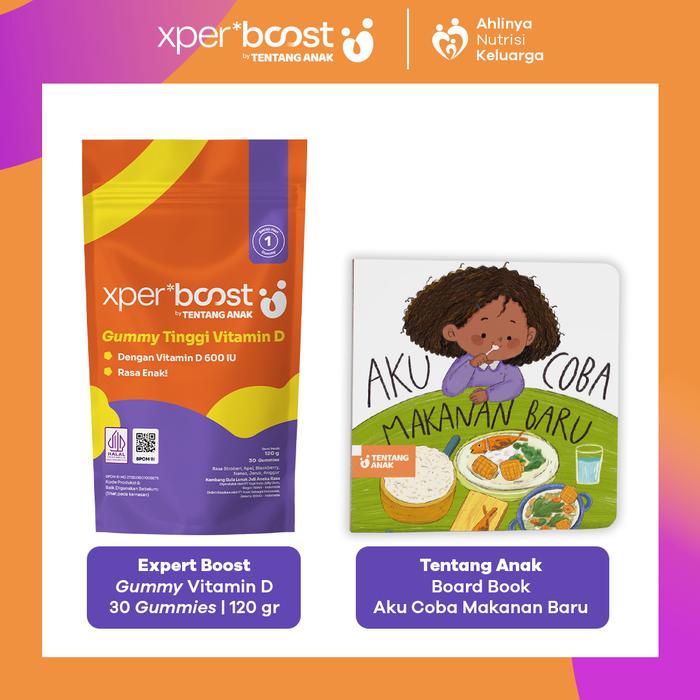 Promo Expert Boost - Paket Vitamin D 600 IU + Buku Coba Makanan Baru ...