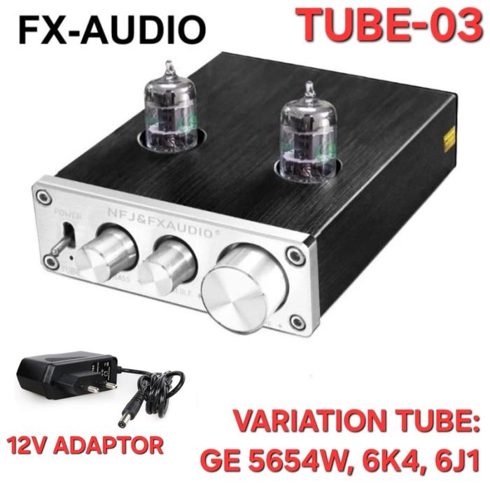 Jual Fx-audio Tube-03 Vacuum Tube Pre-amplifier Hifi Audio - Silver 6k4 ...
