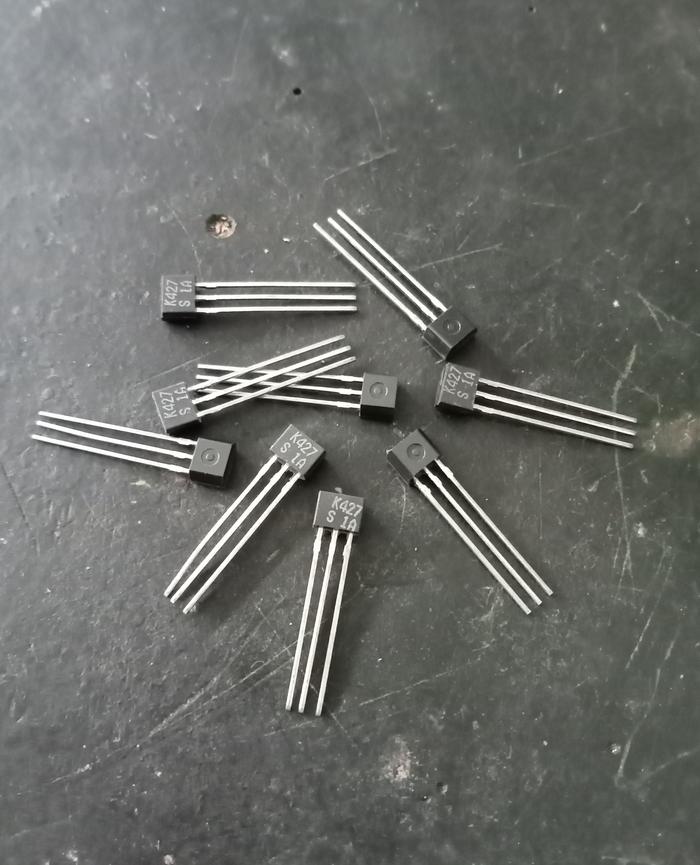 Jual Transistor JFET RF low noise original SANYO 2SK427 - SK427 - K427 ...