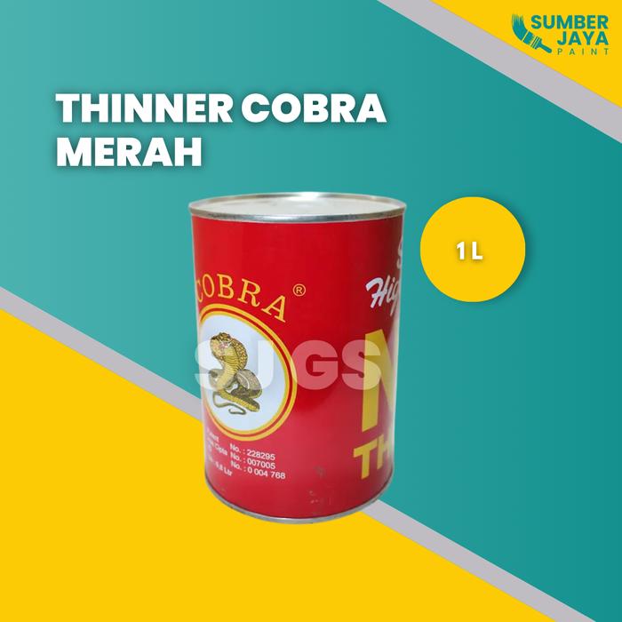 Jual Thinner cobra merah 1 liter - Jakarta Pusat - sumberjayapaintGs ...