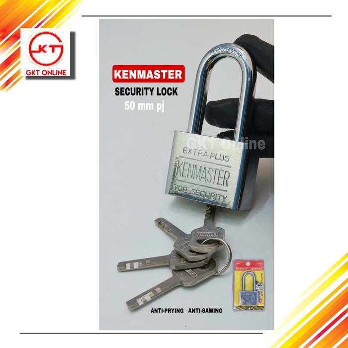 Jual Gembok 50mm Panjang / Kenmaster Security Lock - Jakarta Pusat ...