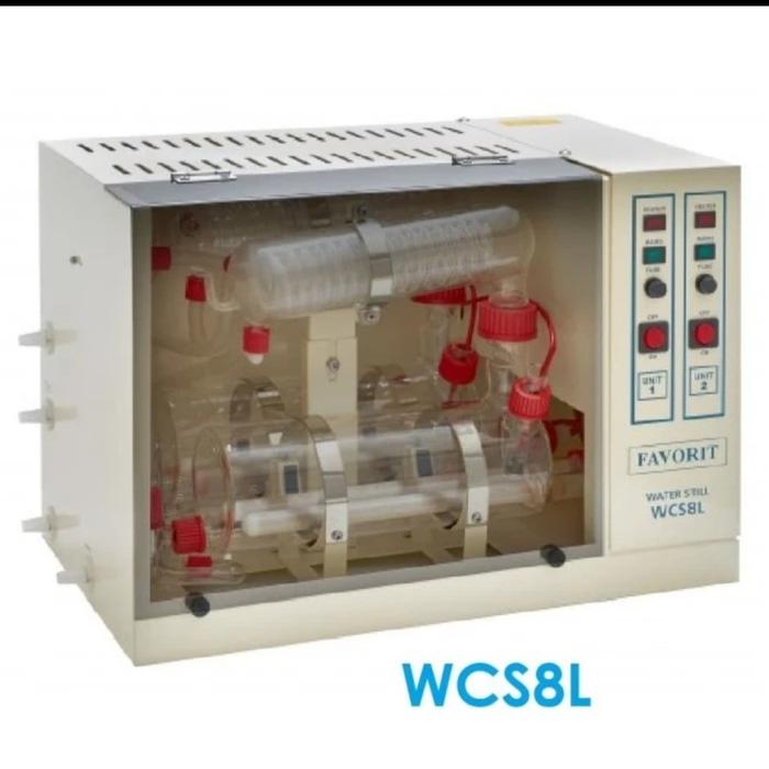 Jual Water Destilasi Water Still Cabinet 8 Lt/jam WCS8L Favorit - Kota ...