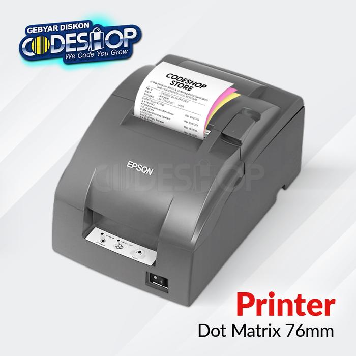 Jual Printer Dot Matrix Epson TM-U220D Cetak Struk Rangkap Manual ...