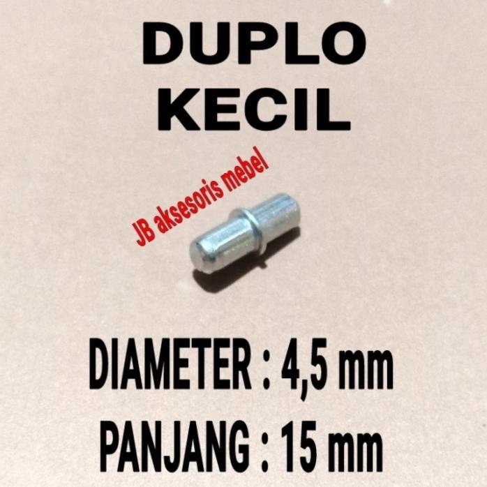 Jual DUPLO KECIL - AMBALAN PEN PIN BESI PENYANGGA SEKAT RAK KAYU LEMARI ...