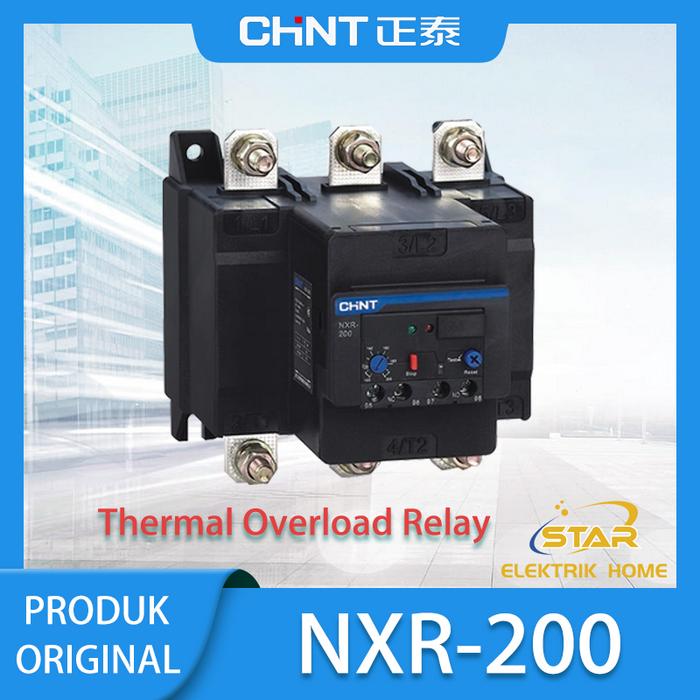 Jual Thermal Overload Relay CHINT NXR-200 80-160A 100-200A - Jakarta ...