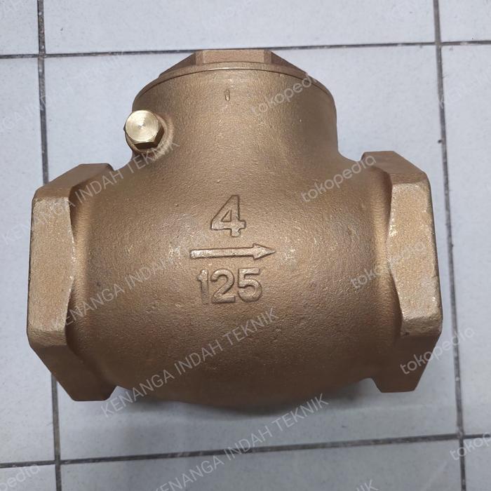 Jual Check Valve 4" inch Kitz Kuningan / Swing check valve Kitz ...