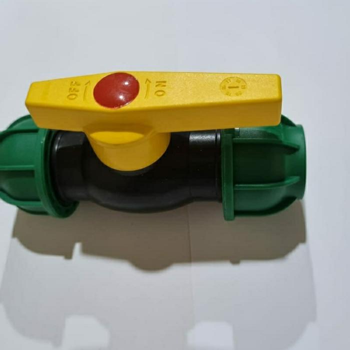 Jual Ball Valve HDPE / Stop Kran HDPE Brass Ball uk. 32 mm (1 ...