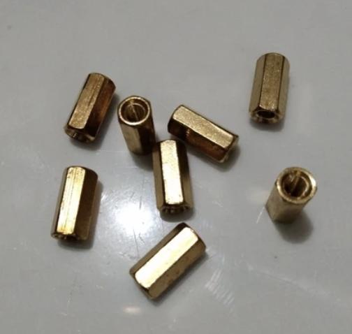 Jual Spacer M3x15 mm Kuningan FF double pass M3 x 15mm besi 15 mm 1.5cm ...