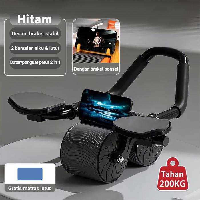 Jual Me Ab Roller Wheels Plank Trainer Abdominal Core Roller Alat Push ...