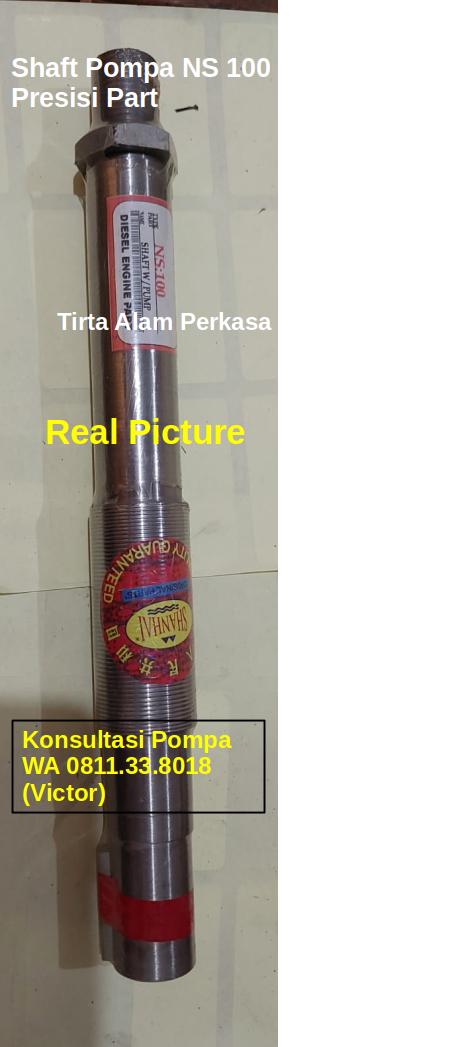 Jual As Shaft Pompa NS 100 As Pompa Air NS 100 bahan Steel Standart ...
