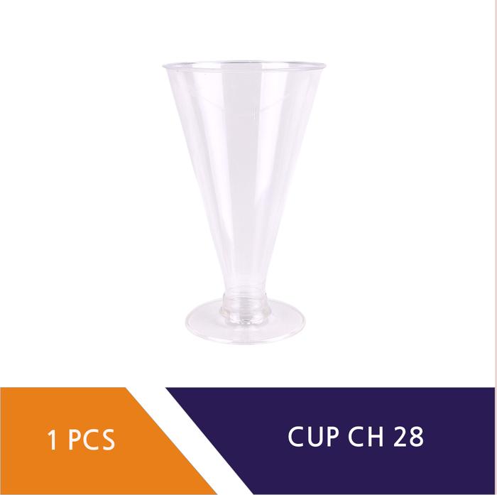 Jual Cup Dessert Pudding / Gelas Plastik CH-28 ukuran 200 ml - Jakarta ...