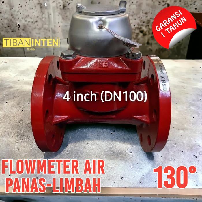 Jual FLOW METER AIR LIMBAH 4 INCH - FLOW METER AIR PANAS 130 DERAJAT 4 ...