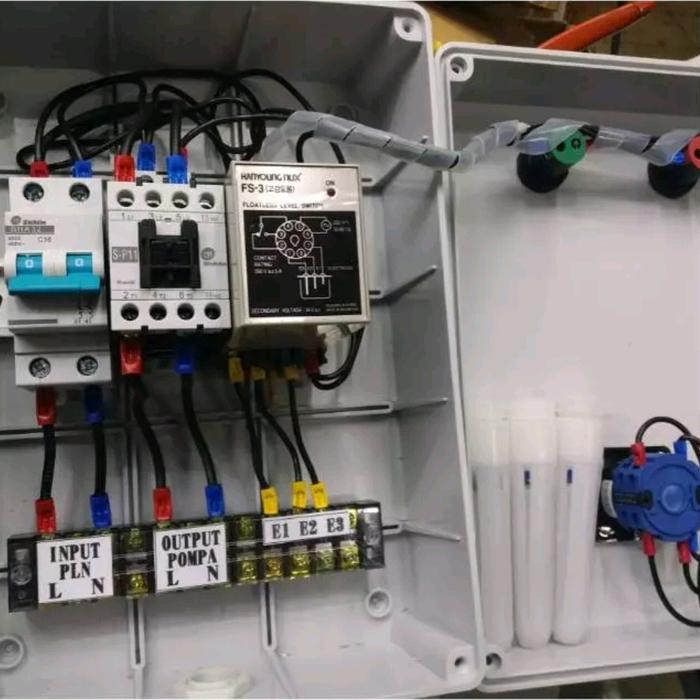 Jual Panel Otomatis Pompa 1phase WLC Water Level Sensor Air - Kab ...
