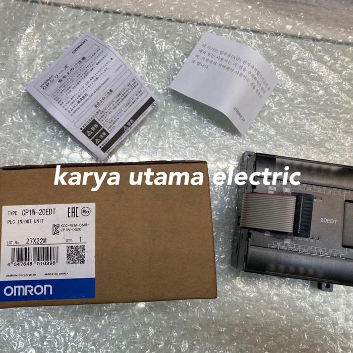 Jual plc omron cp1w 20edt original PLC OMRON CP1W 20EDT - Jakarta Barat - Karya utama elektrik ...