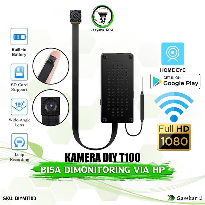 Promo Ultra Small Micro IP Camera Diy Module Pro T200 Wifi Wireless P2P ...