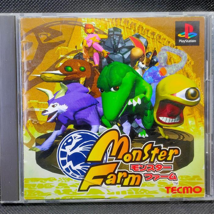 Jual Monster rancher farm 2 3 4 jp PS1 ps2 original game playstation ...