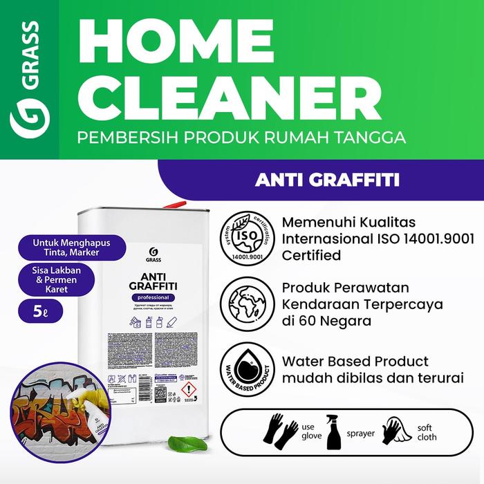 Promo Pembersih Sticker GRASS Anti Graffiti 5 Liter - Kab. Bogor ...