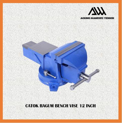 Jual Catok Paron Besi 12 inch Catok Ragum 12 inch Bench Vice 12" - Kota ...