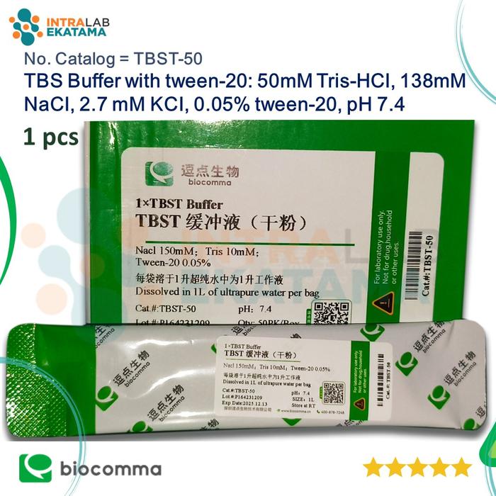 Jual TBS Buffer with tween-20, (TBST), Biocomma - Kota Bogor - Intralab ...